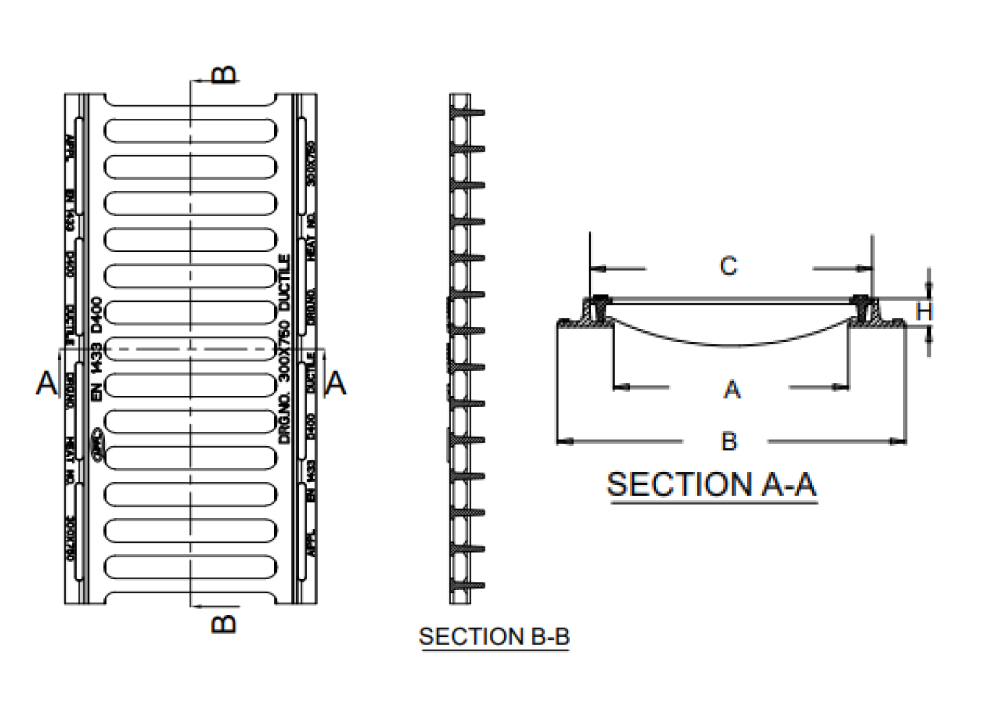 Channel Grating & Bearer Bars (Single Slot) – Allied Iron